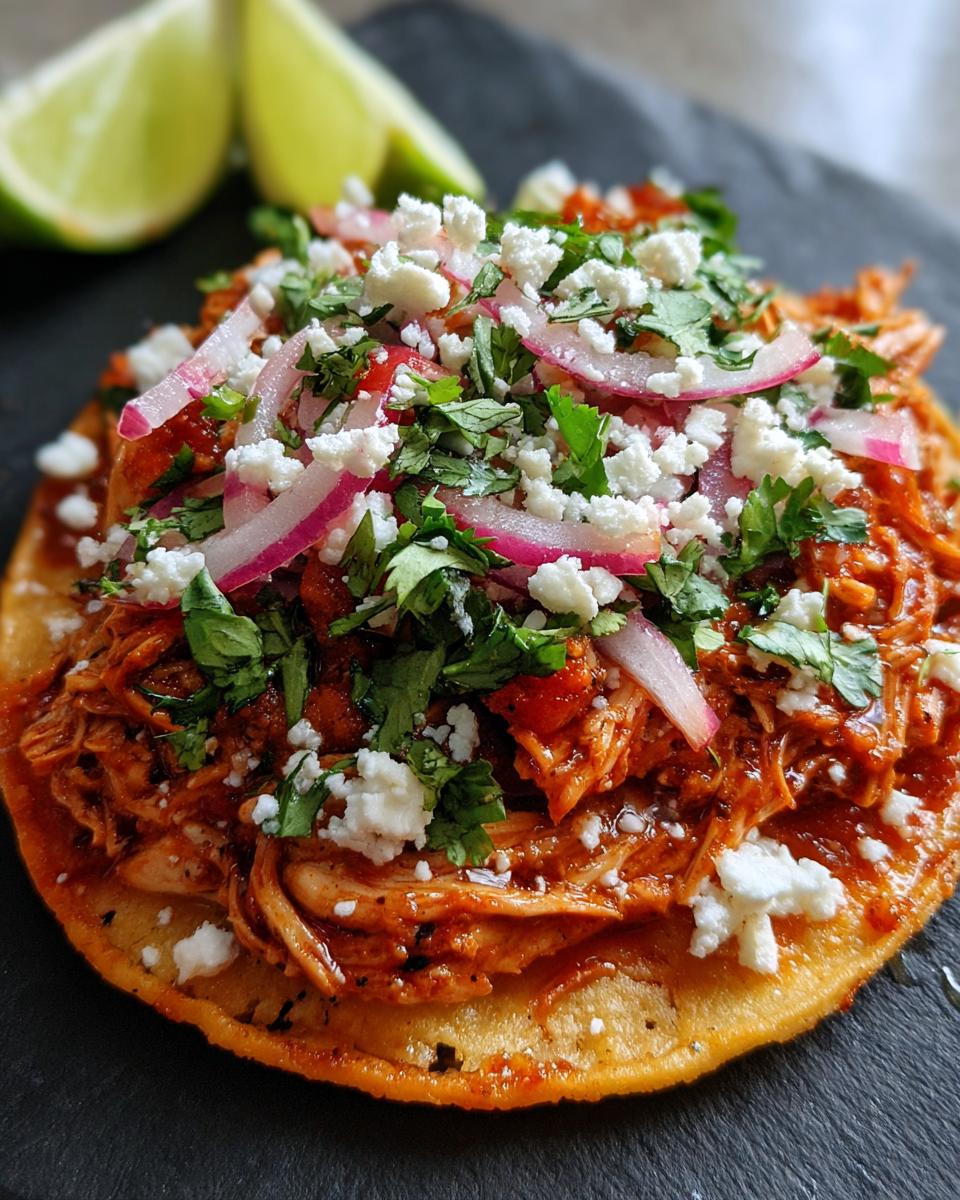 Rotisserie Chicken Tostadas: 17 Minutes!