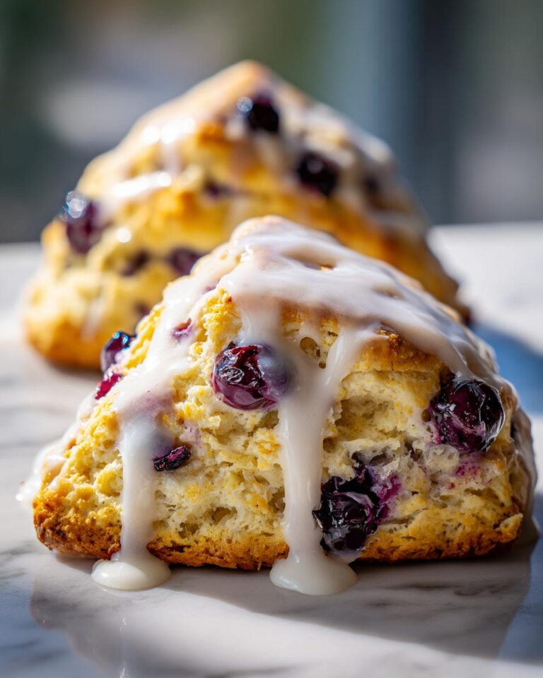 Amazing blueberry scones: 8 flaky bites